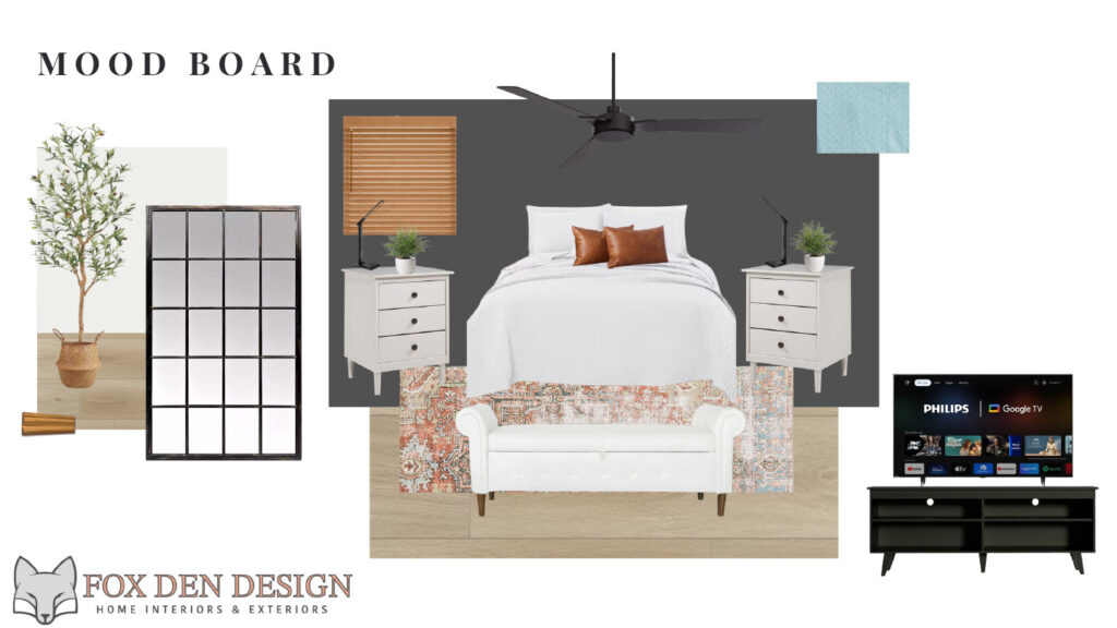 Master Bedroom Makeover - Fox Den Interior Design